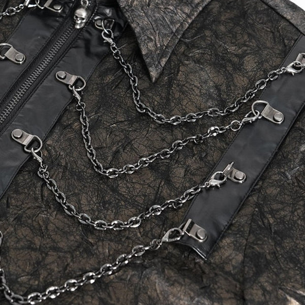 Chemise Steampunk Marron | Steampunk Boutique