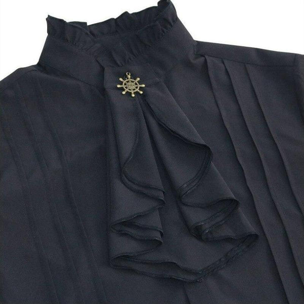 Chemise Col Jabot Homme | Steampunk Boutique